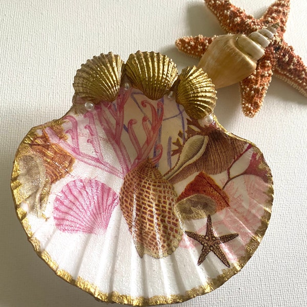 Decoupage Shells - Etsy