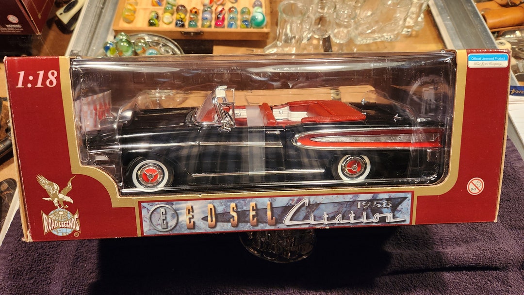 1958 Edsel Citation Road Legends Diecast - New in Box -still Taped in ...