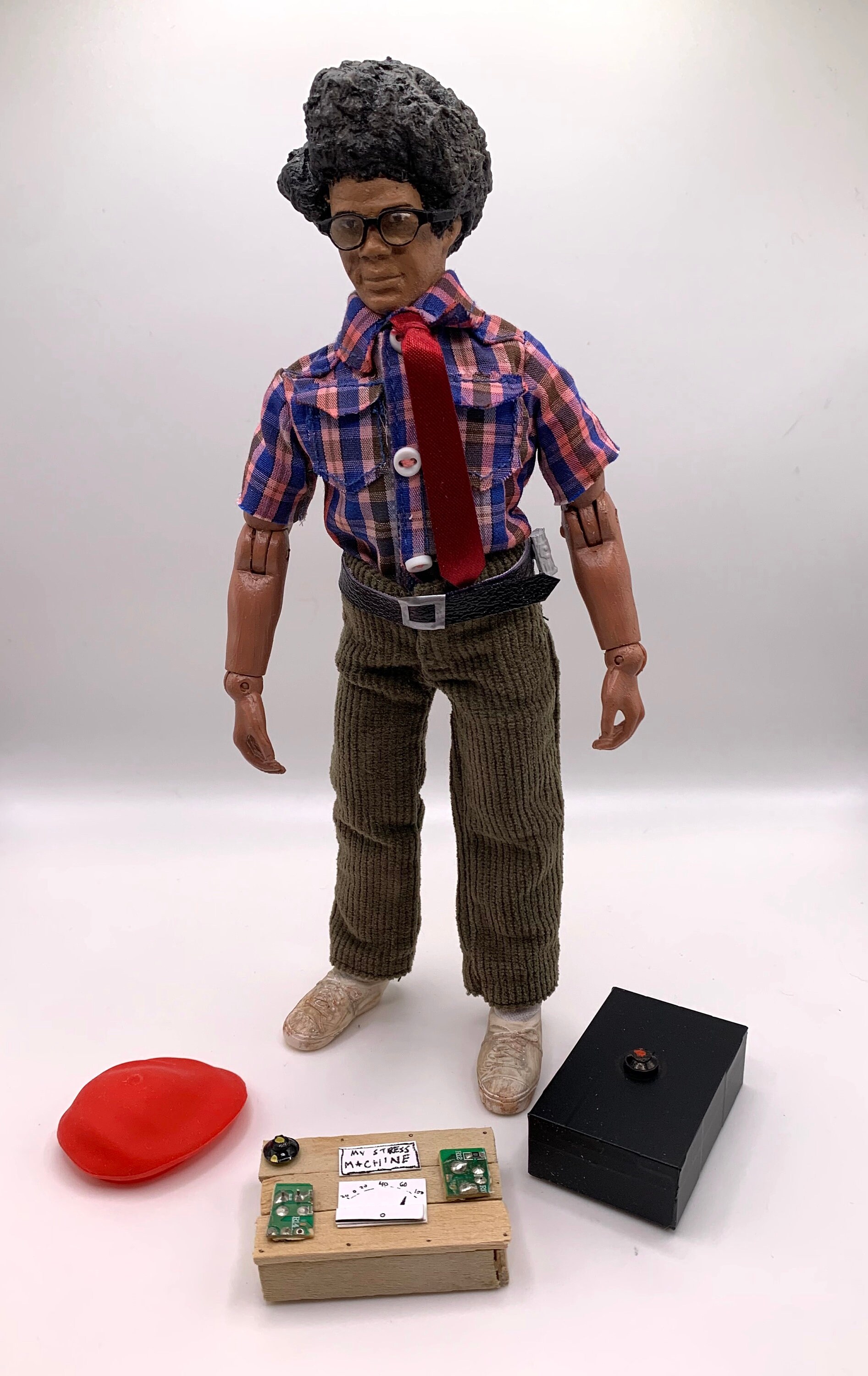 Moss From the IT Crowd Custom Action Figure 8" Mego Scale - Etsy