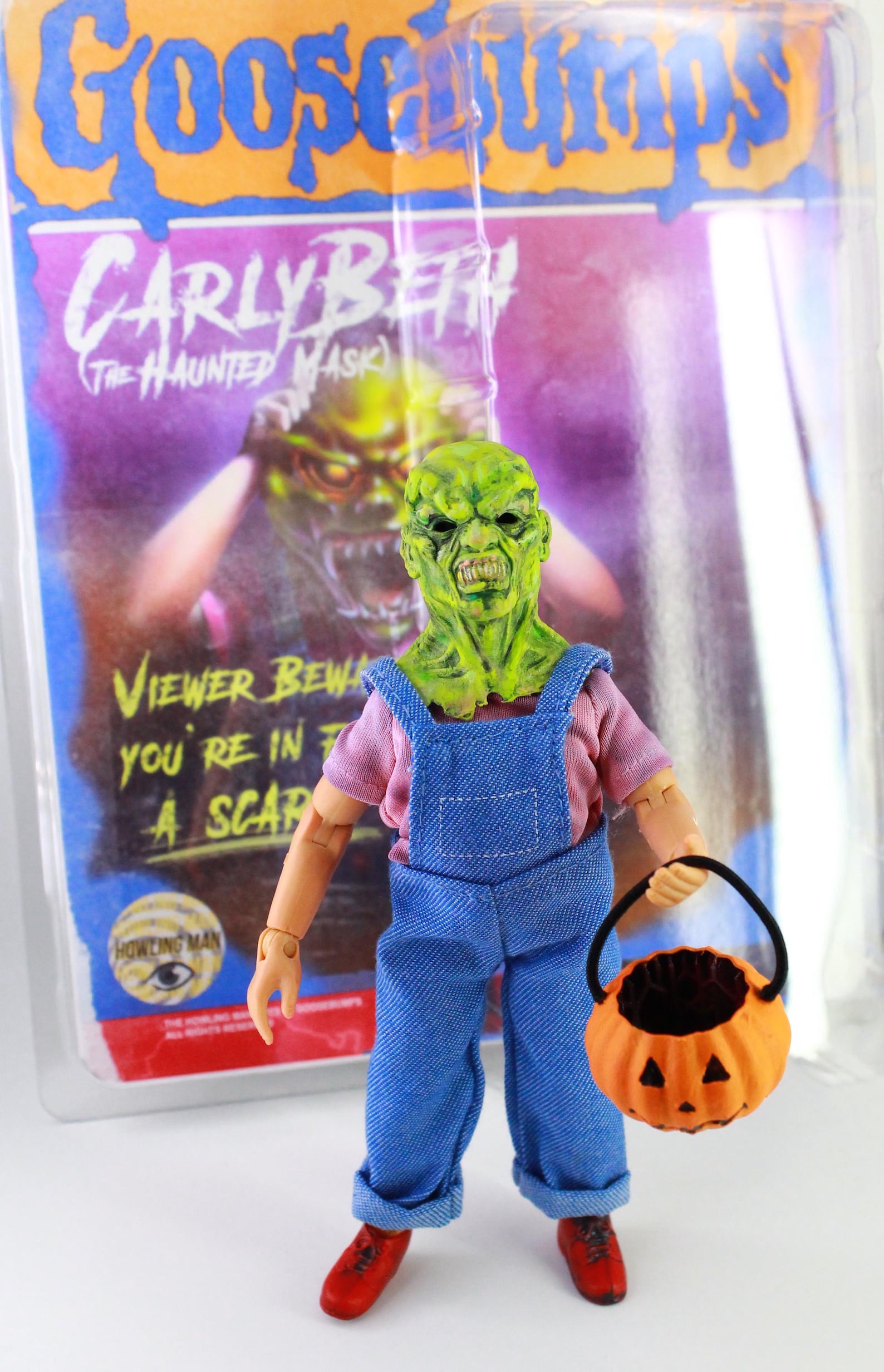 Custom Goosebumps the Haunted Mask Carly Beth Action Figure, Mego Scale ...