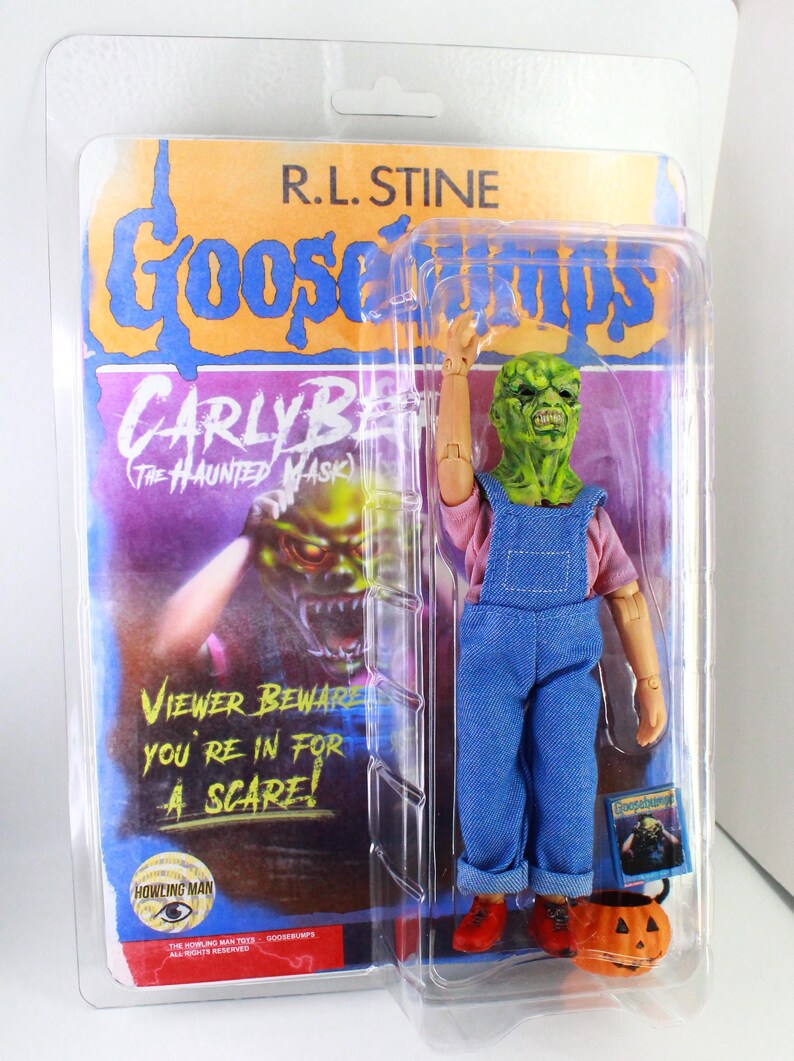 Custom Goosebumps the Haunted Mask Carly Beth Action Figure, Mego Scale ...