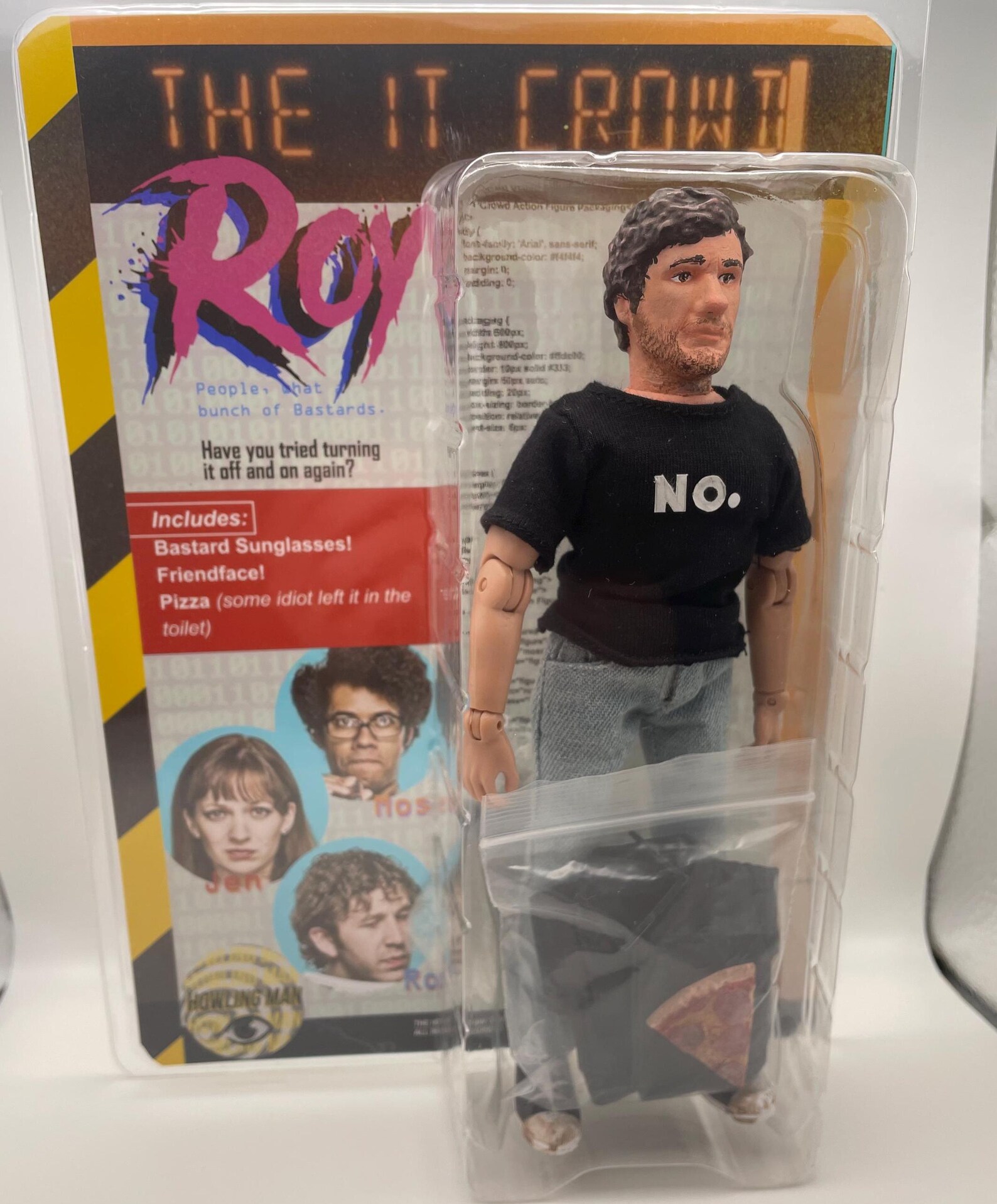 Roy From the IT Crowd Custom Action Figure 8" Mego Scale - Etsy