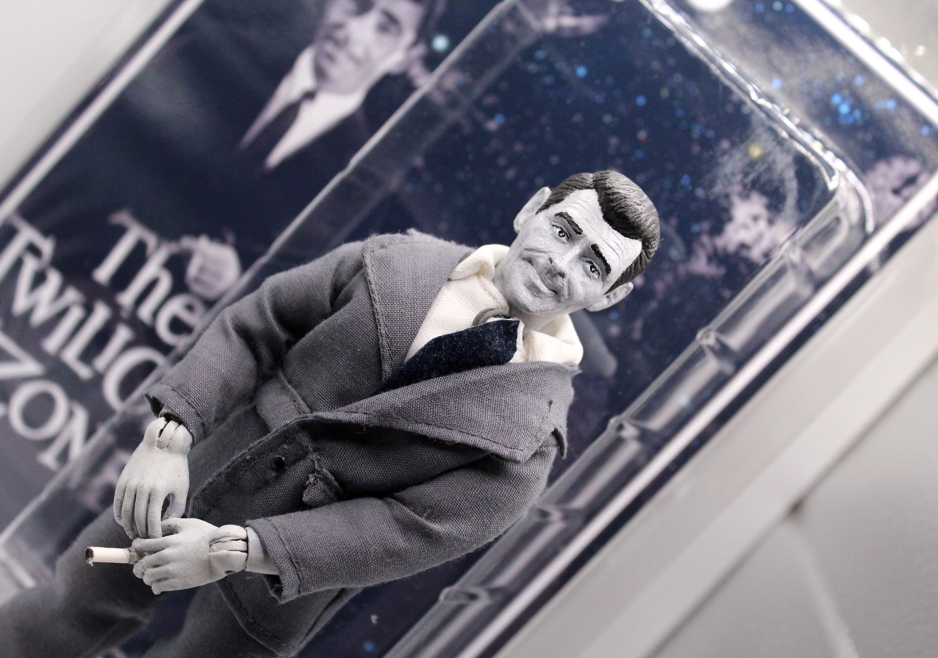 Rod Serling the Twilight Zone Custom Action Figure 8" Mego Scale - Etsy