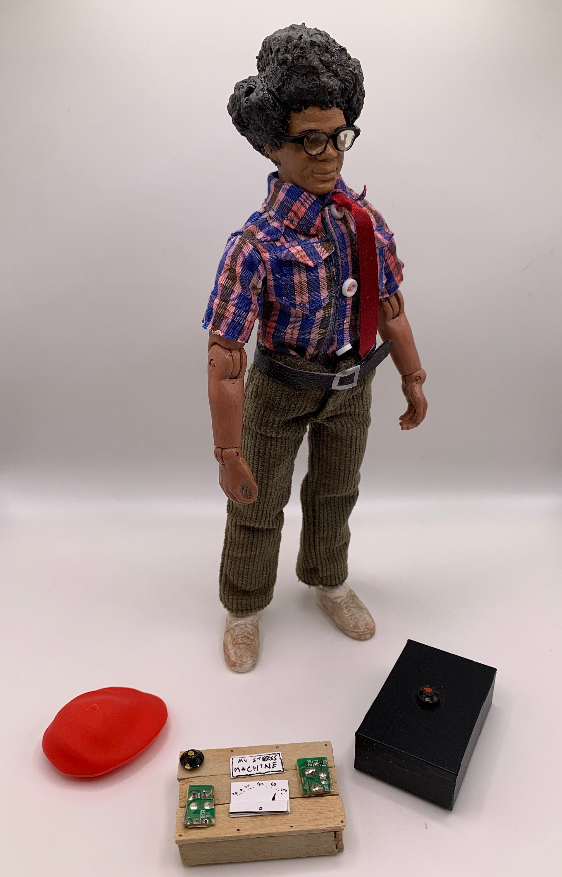 Moss From the IT Crowd Custom Action Figure 8" Mego Scale - Etsy