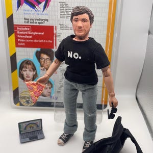 Roy From the IT Crowd Custom Action Figure 8" Mego Scale - Etsy
