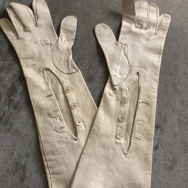 Button Gloves - Etsy