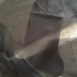 Vintage RHT Nylon Stockings From the USA in off Black Size 9 Medium ...
