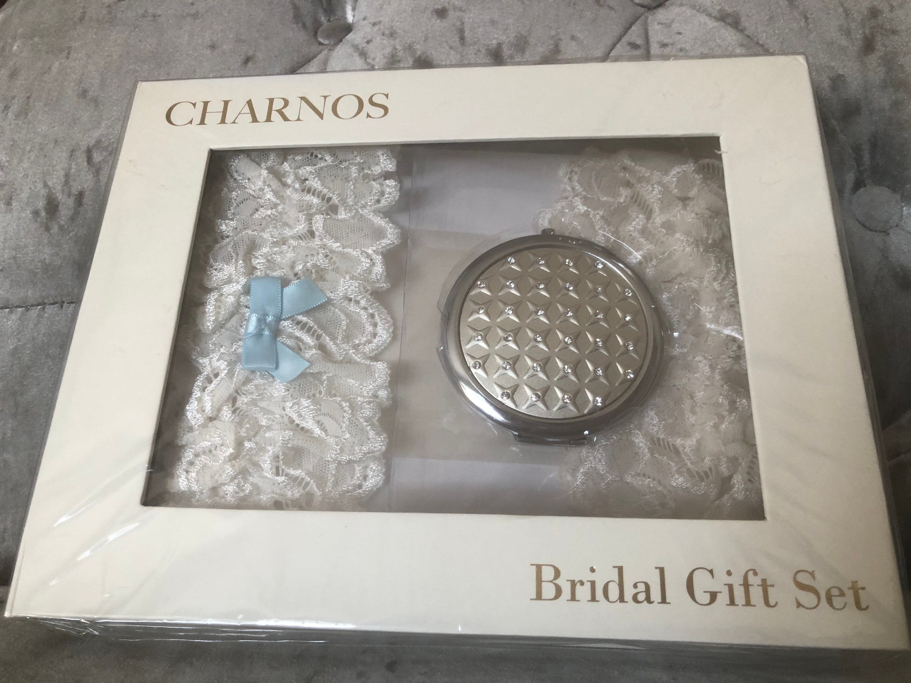 Charnos Bridal Gift Set; 2 X Luxury Lace Top Hold up Stockings ...