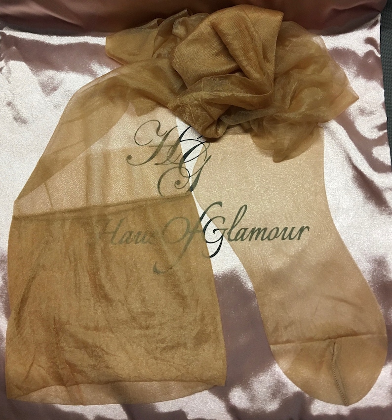 Lindley and Lindley RHT Silk Stockings With Reinforced Toe - Etsy UK