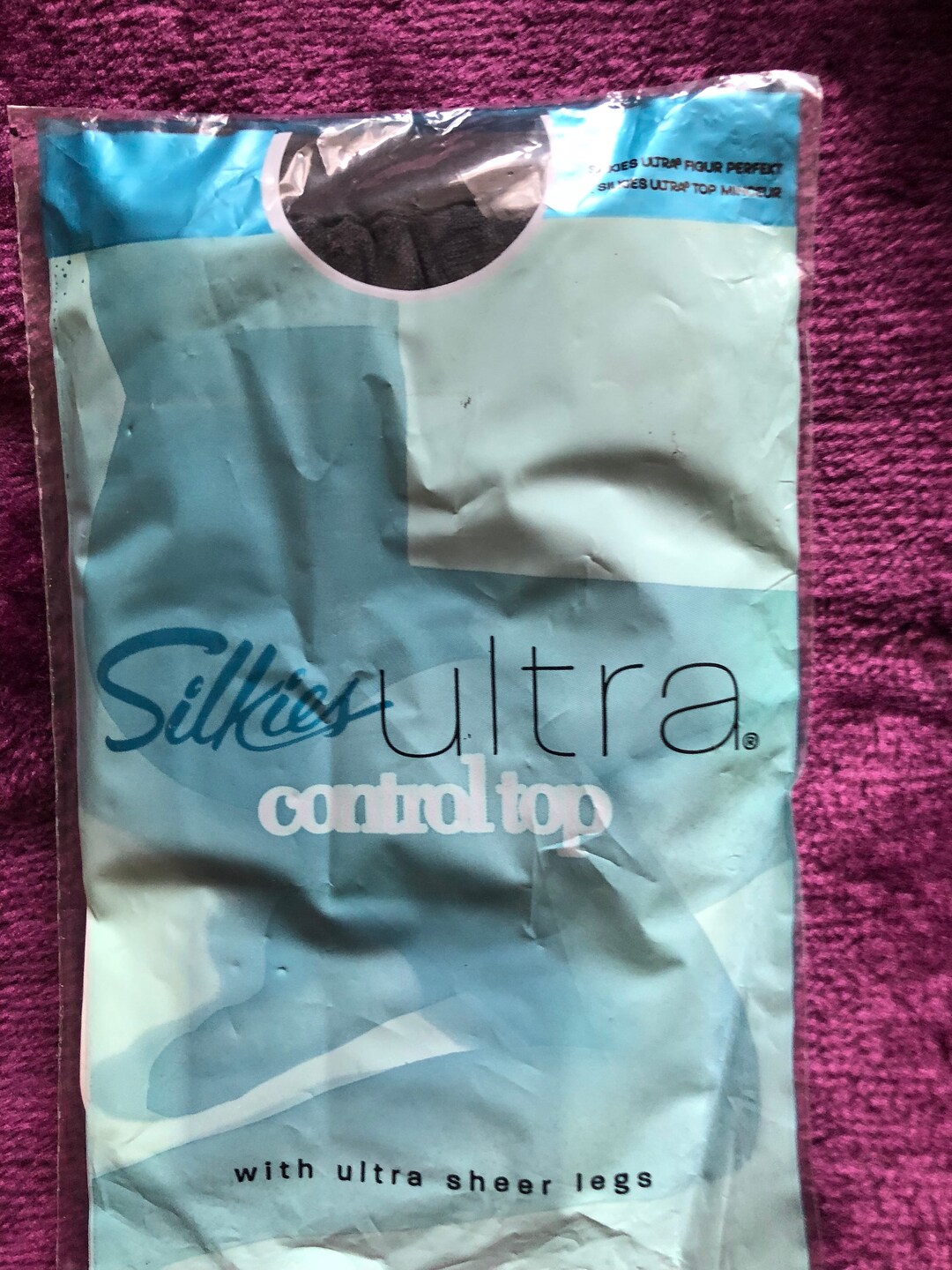 Silkies Ultra Control Top Pantyhose Tights Hosiery Ultra Sheer - Etsy