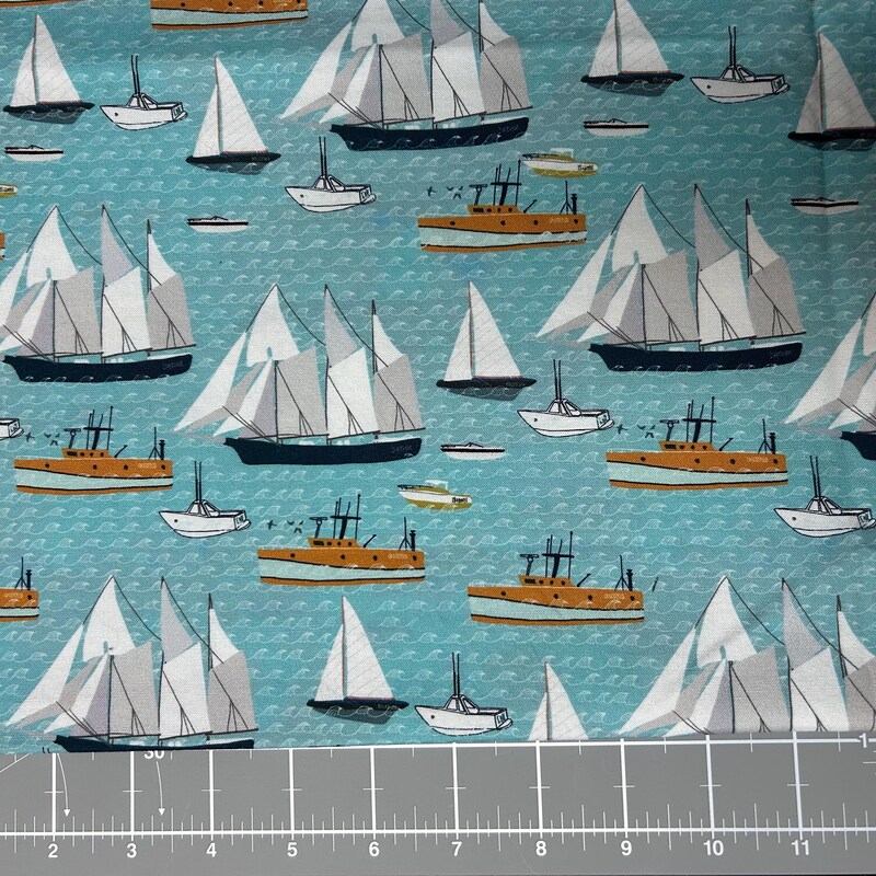 Sailboat Fabric - Etsy