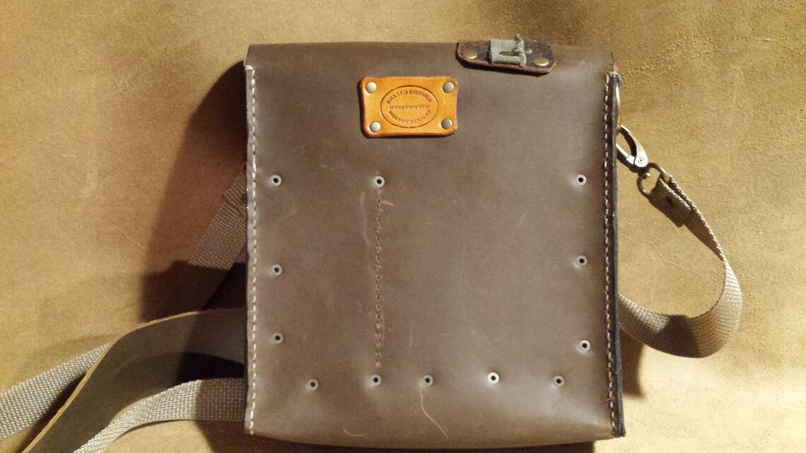 Leather Bag Post Apocalyptic Steampunk Dieselpunk Dystopia | Etsy