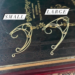 Ear Cuffs Gold, Elf Ear Cuff Set, Fantasy Jewelry, Elf Cosplay ...