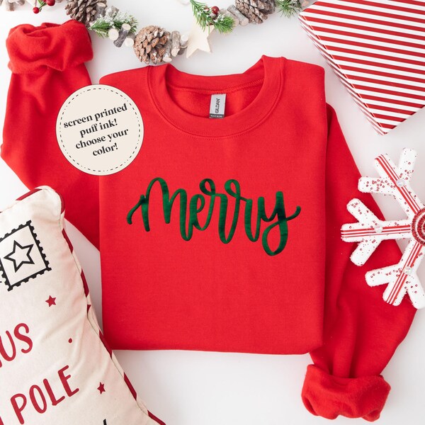 Puff Letter Sweatshirt - Etsy