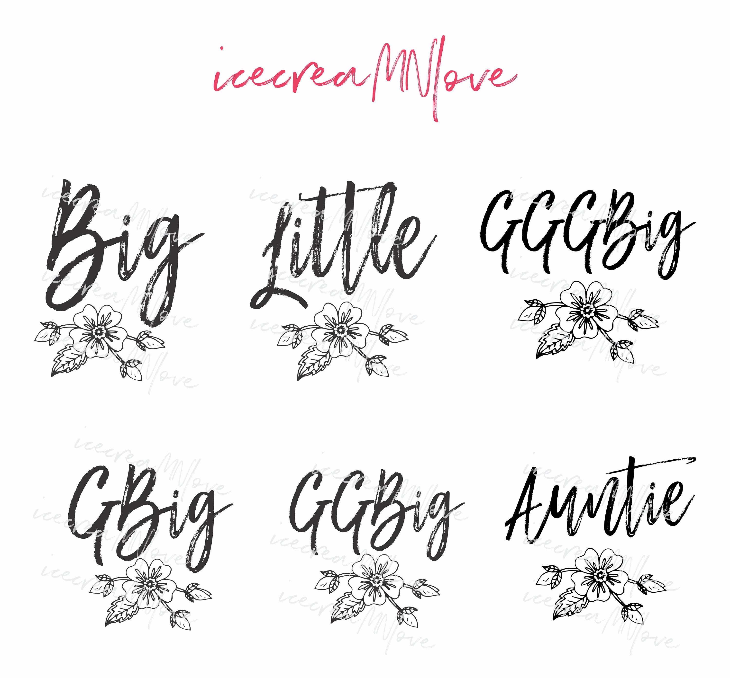 Big and Little Reveal Shirts Sorority Shirts Little Big - Etsy