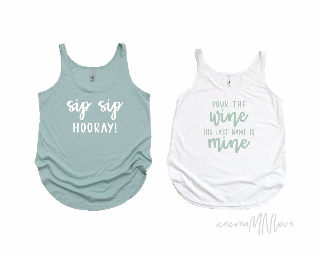 Wine Bachelorette Party Flowy Tanks Wine Themed Sage Bachelorette ...