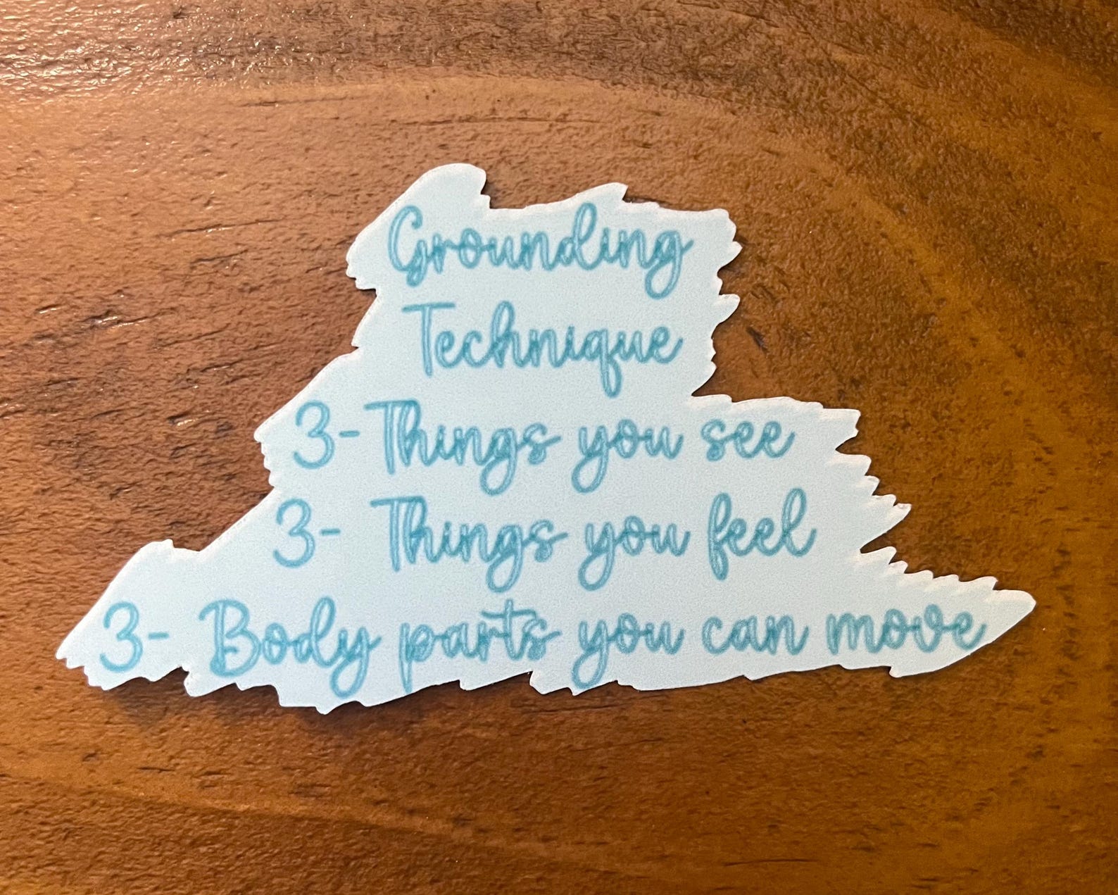 Grounding Technique Sticker - Etsy