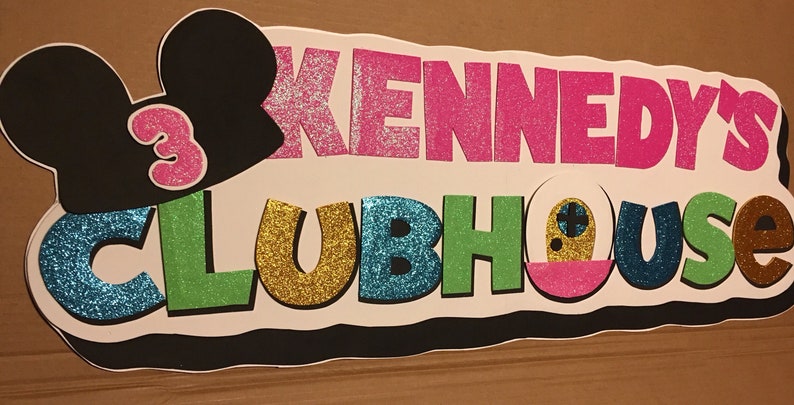Mickey mouse clubhouse kids name | Etsy