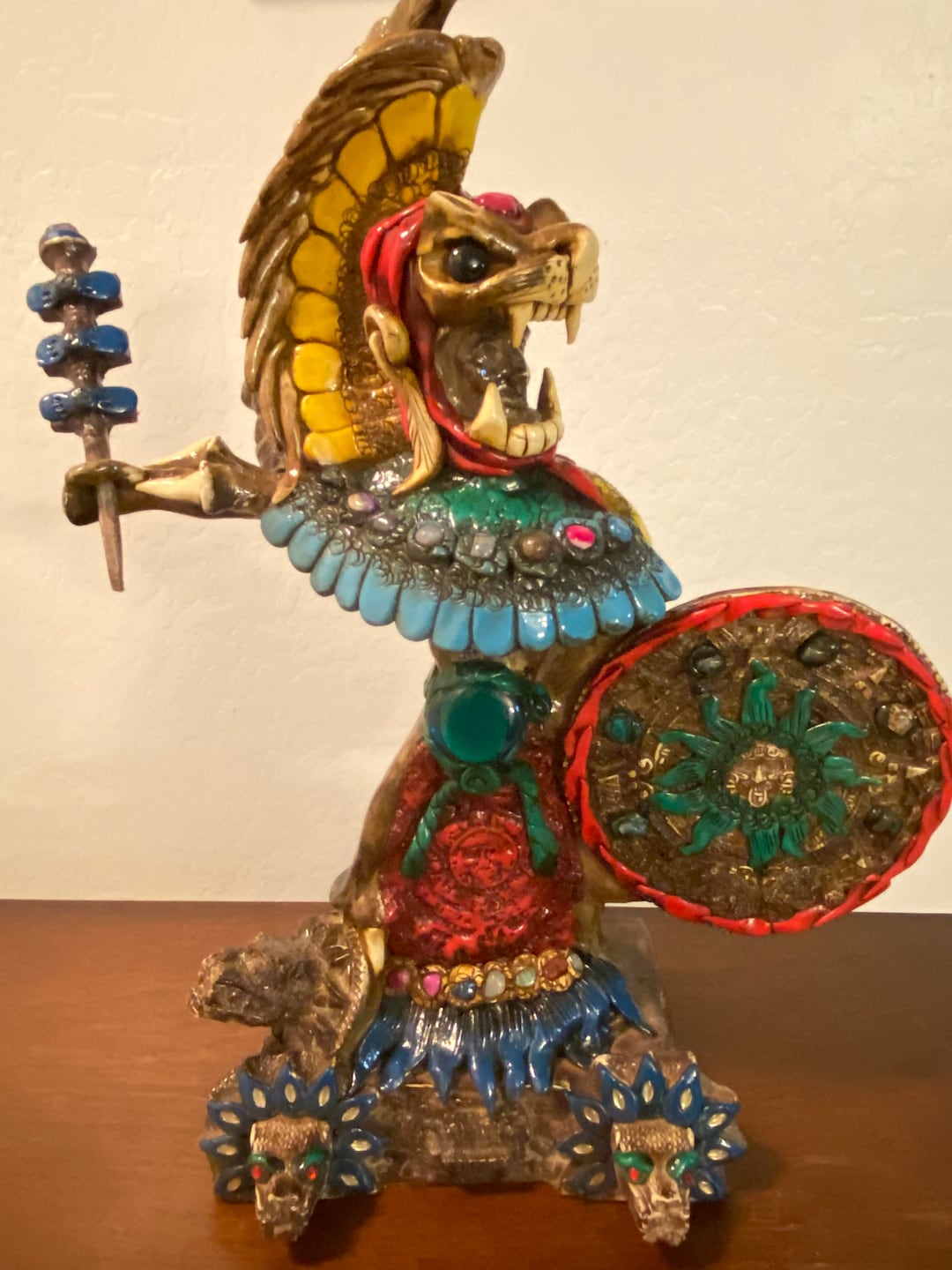 Jaguar Aztec Warrior - Etsy