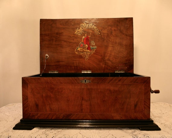 BRITANNIA MUSICAL BOX Circa 1895 ... Price Reduced | Etsy