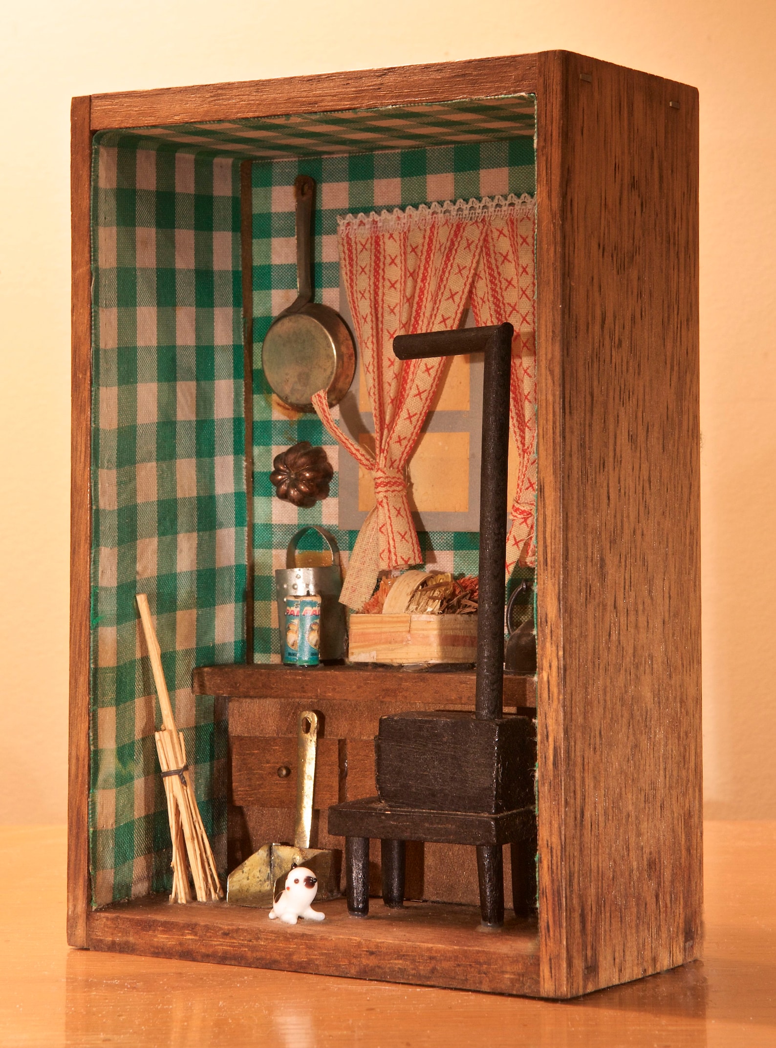 MINIATURE COUNTRY KITCHEN Diorama - Etsy