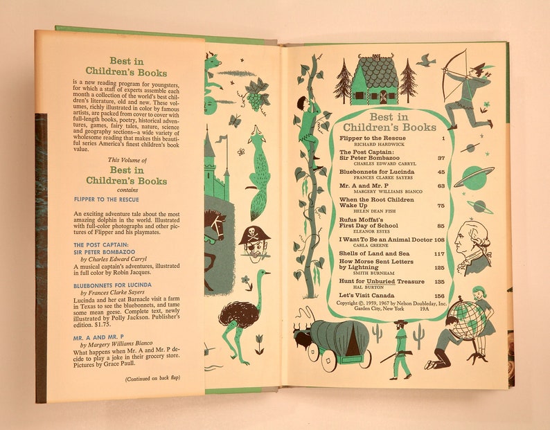 FLIPPER 1967 Best in Children's Books - Etsy