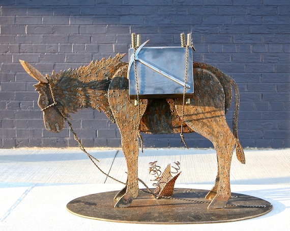 PACK MULE SCULPTURE by Dan Day | Etsy