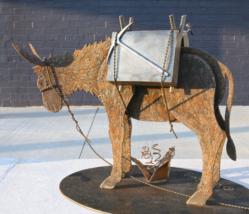 PACK MULE SCULPTURE by Dan Day - Etsy