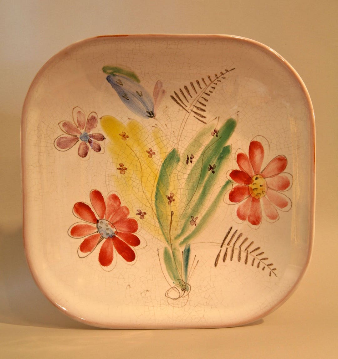ARABIA FLORAL ASHTRAY - Etsy