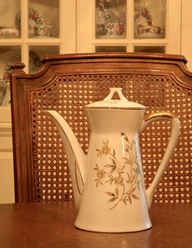 LEFTON Hand Painted China Tea Set | Etsy