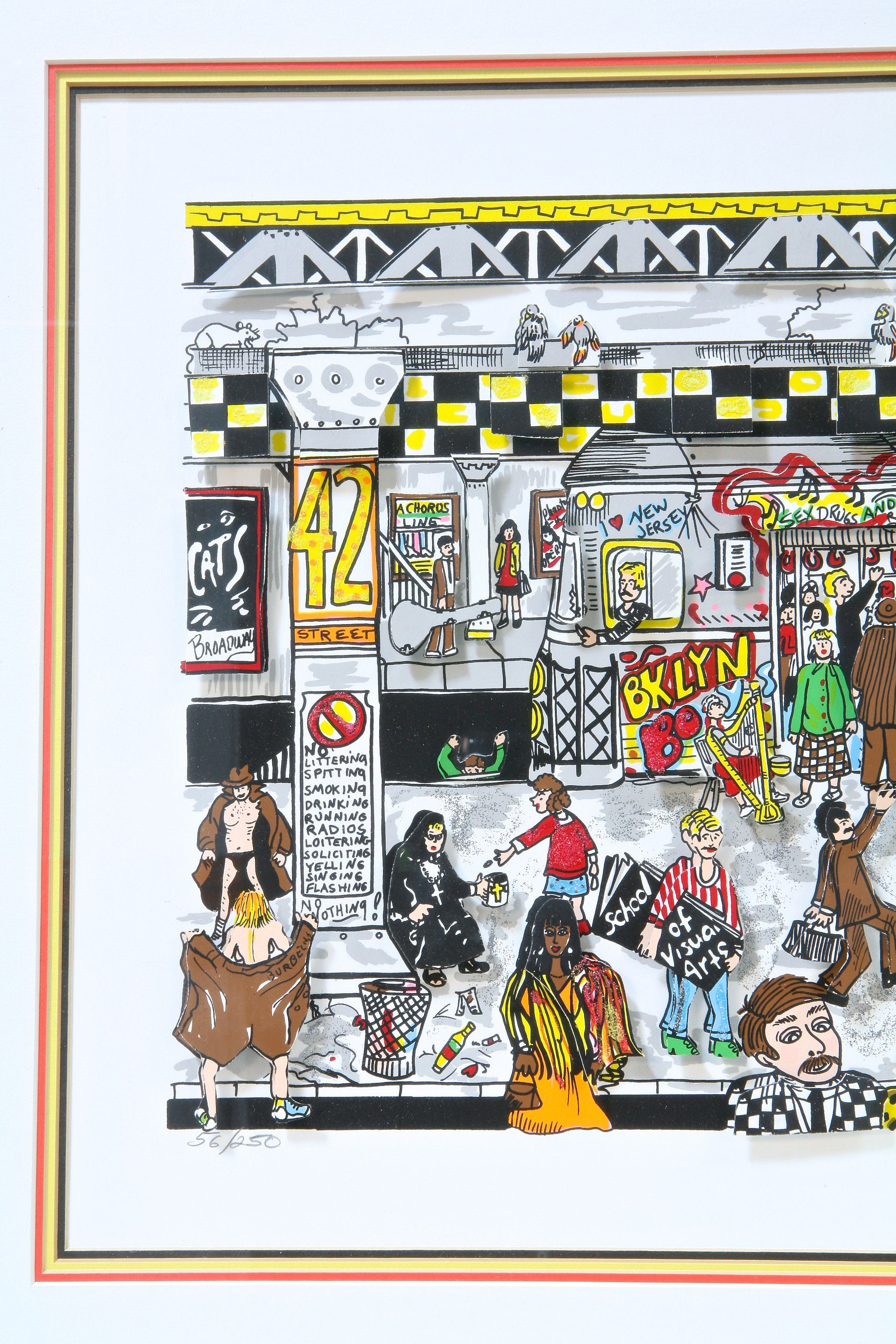 CHARLES FAZINNO - Only in the Subway - Etsy