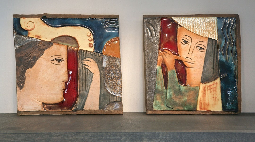 RUTH FAKTOR Art Tiles - Etsy