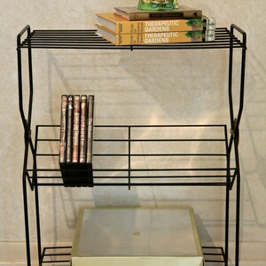 VINTAGE Metal Storage Rack - Etsy