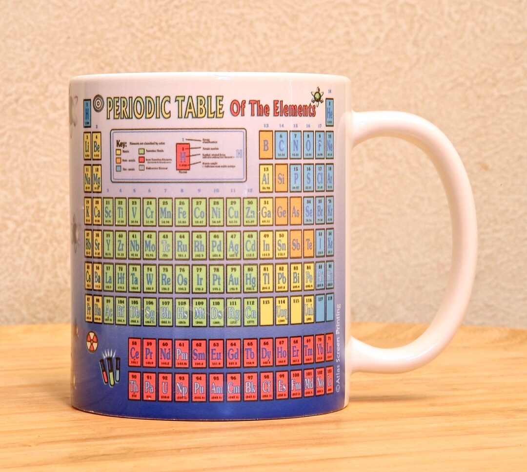 PERIODIC TABLE MUG - Etsy
