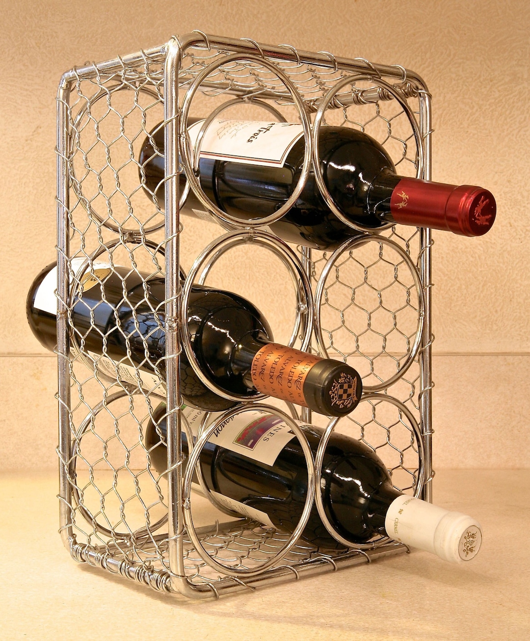 WIRE WINE RACK - Etsy