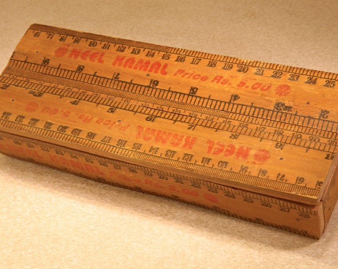 WOODEN RULERS BOX - Etsy