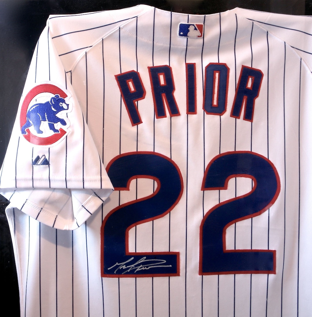 MARK PRIOR AUTOGRAPHED Jersey in Acrylic Shadow Box - Etsy