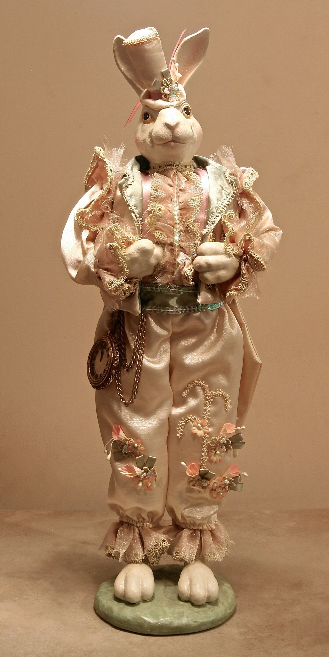 WHITE RABBIT FIGURINE - Etsy