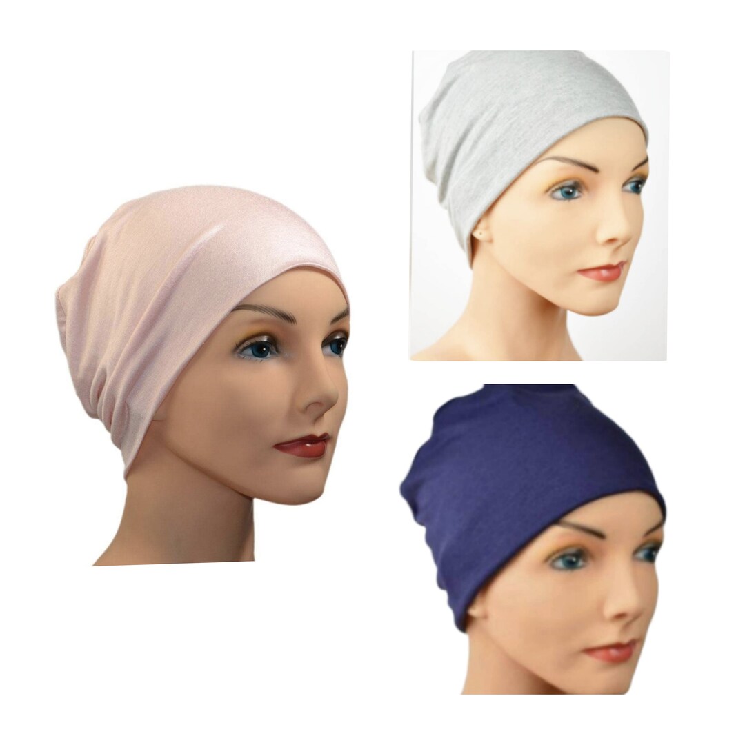 3 Organic Bamboo Buy2get1 Free Cancer Hats-chemo Cap, Cancer Beanie ...