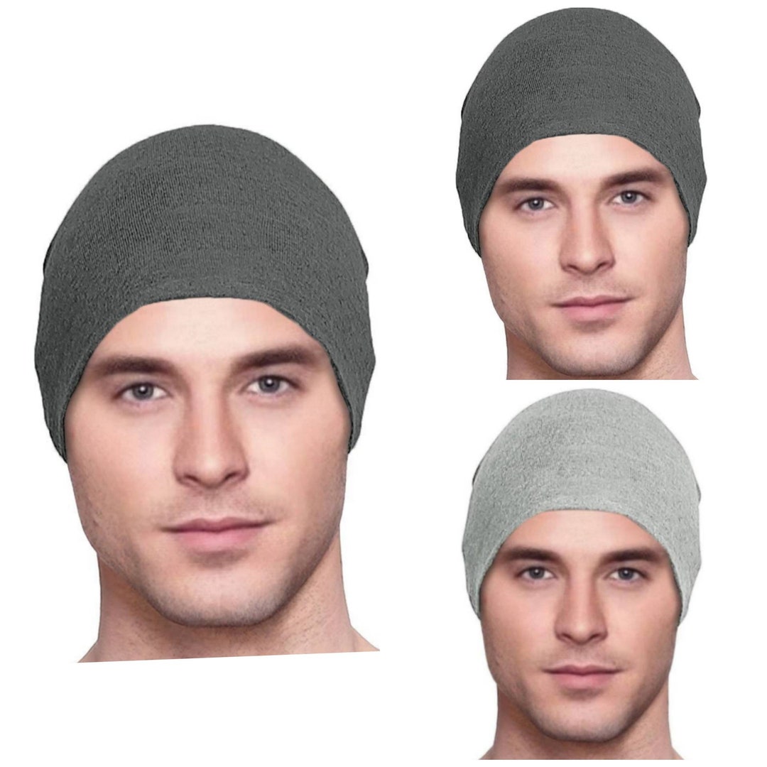 3 Cancer Hats - Men's Chemo Cap, Cancer Beanie, Sleep, Casual - Cool ...