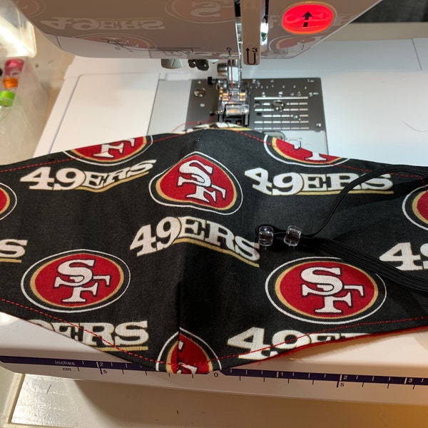 San Francisco 49ers Face Mask - Etsy
