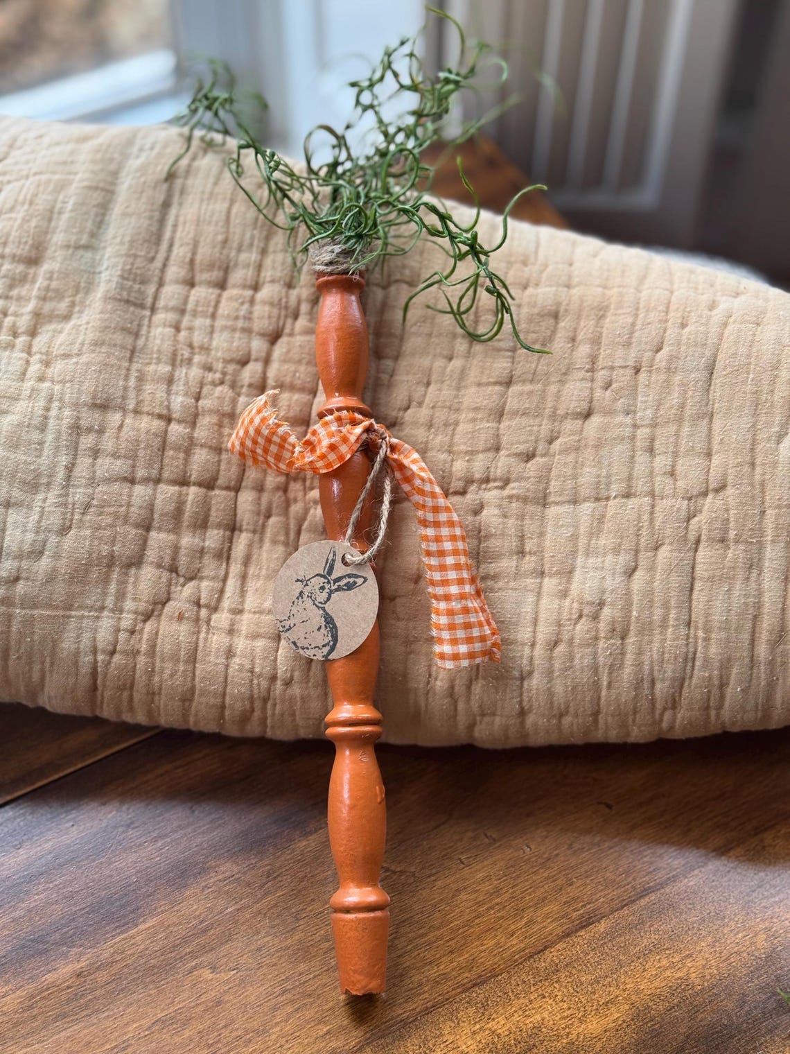 Primitive Wooden Spindle Carrots - Etsy
