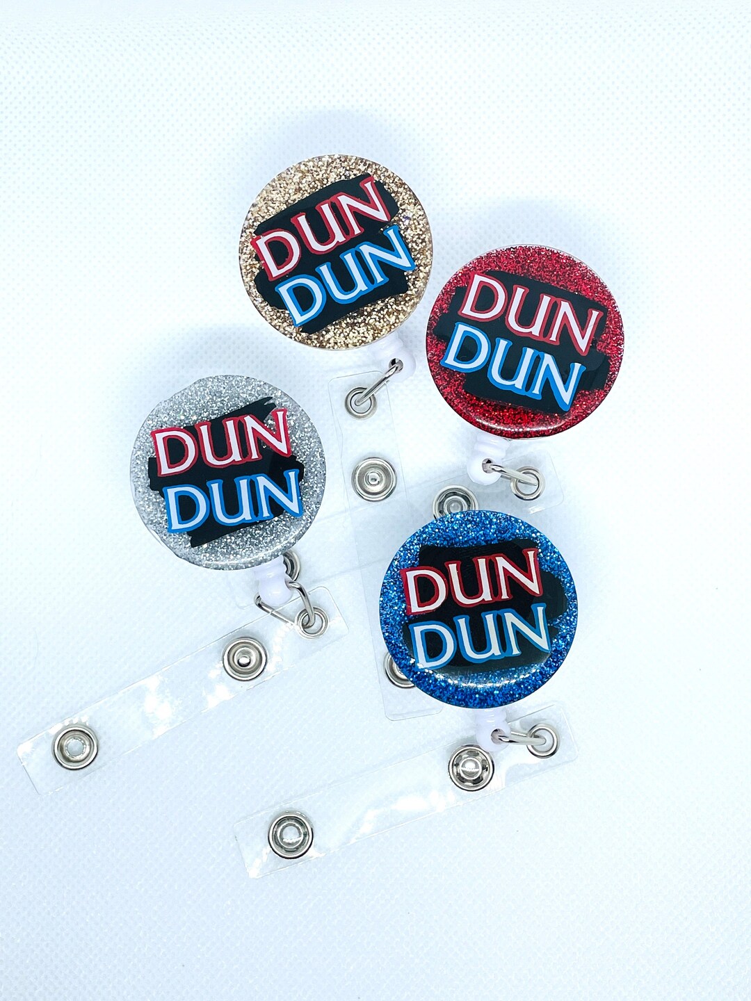 Law and Order DUN DUN Badge Reel Acrylic Resin Glitter Law and Order ...