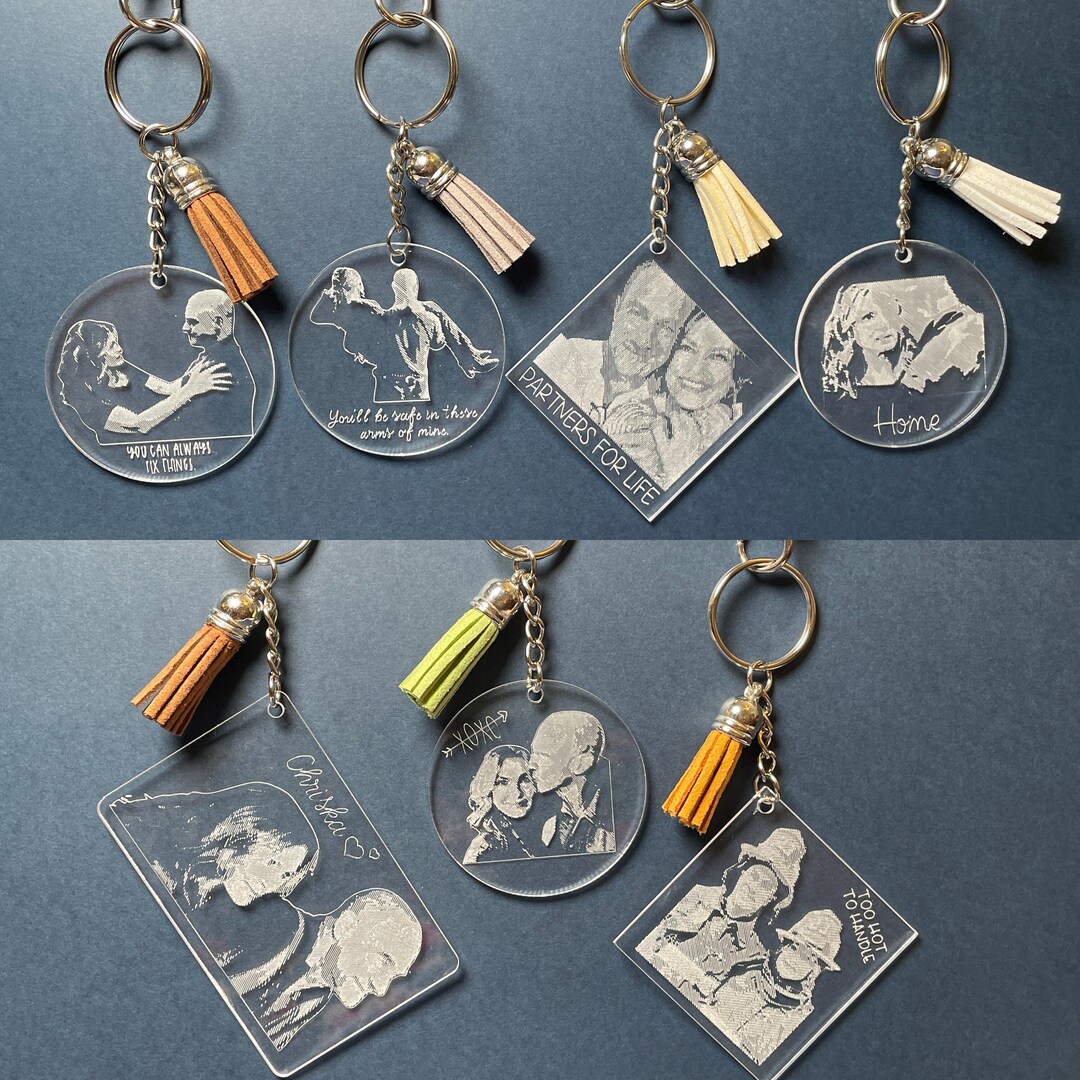 Svuxoc Bensler Engraved Acrylic Clear Keychain Law and Order Special ...