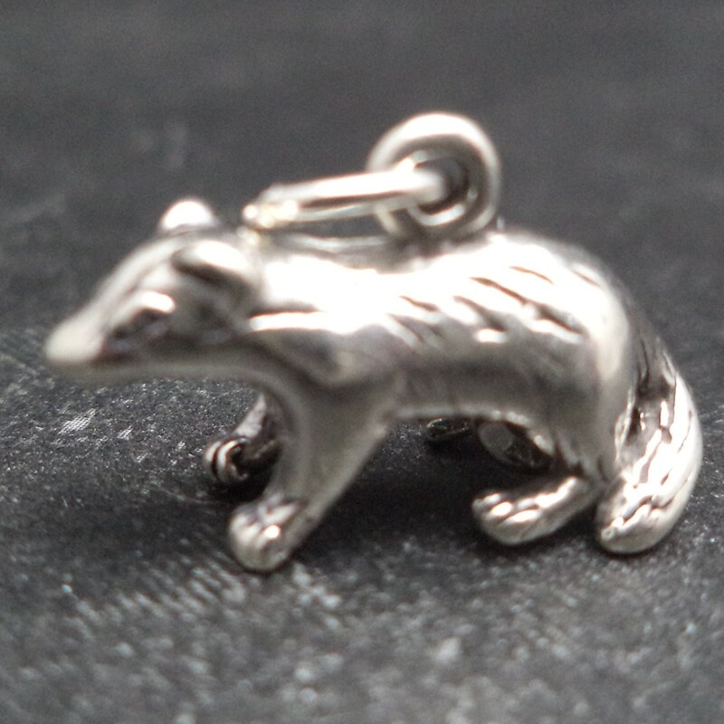 Badger Charm - Etsy