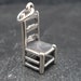 Rocking Chair Silver Charm - Etsy