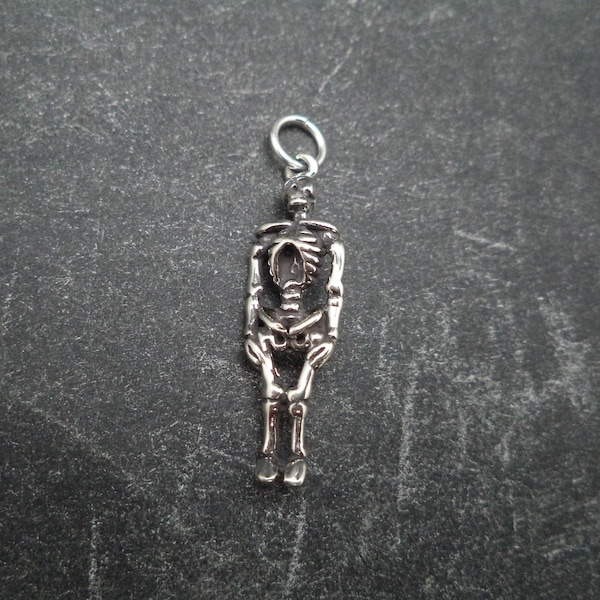 Skeleton Charm - Etsy