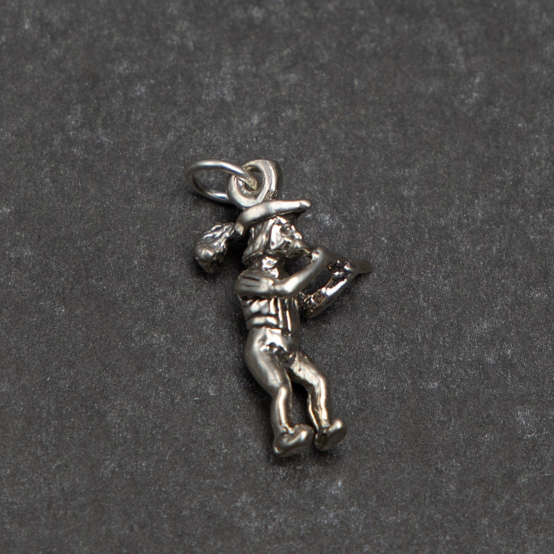 STERLING SILVER 3D Piper Piping Charm for Charm Bracelet - Etsy