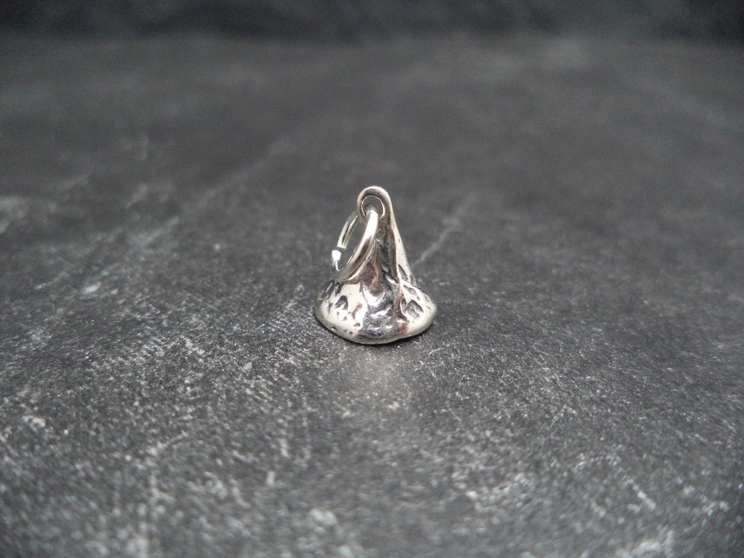 STERLING SILVER 3D Tiny Chocolate Chip Charm for Charm Bracelet - Etsy