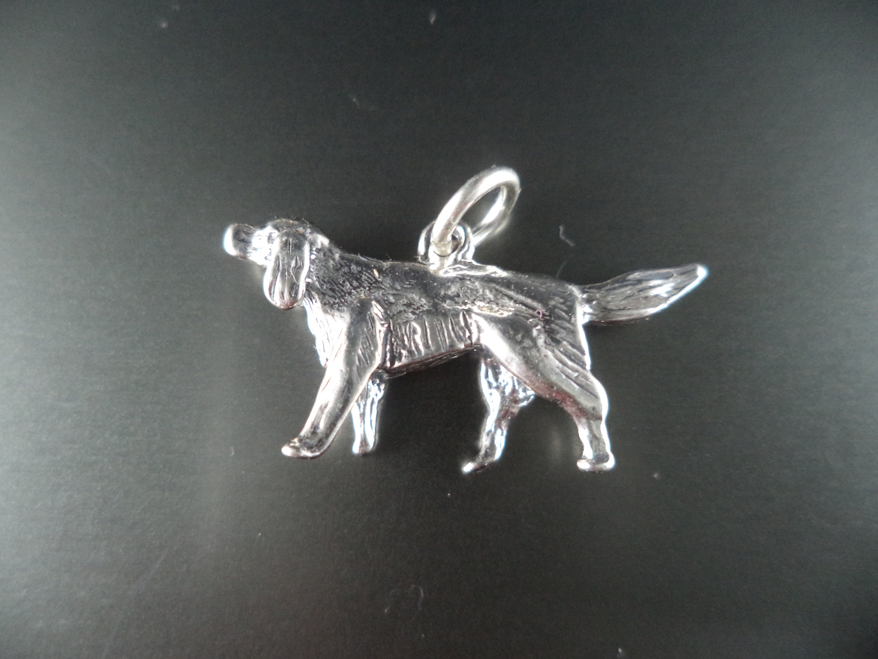 STERLING SILVER 3D Irish Setter for Charm Bracelet - Etsy UK